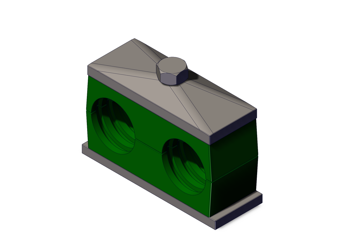 3/4" Pipe Routing Clamp – HyFlex Store