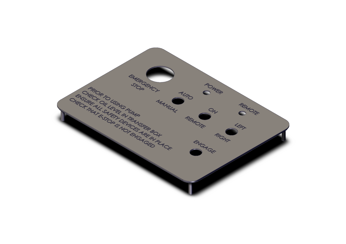 Control Box Backing Plate – HyFlex Store