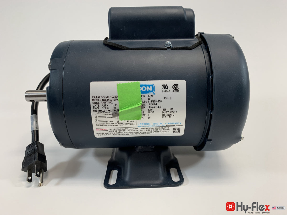 1/2 HP Mixer Motor Wired – HyFlex Store